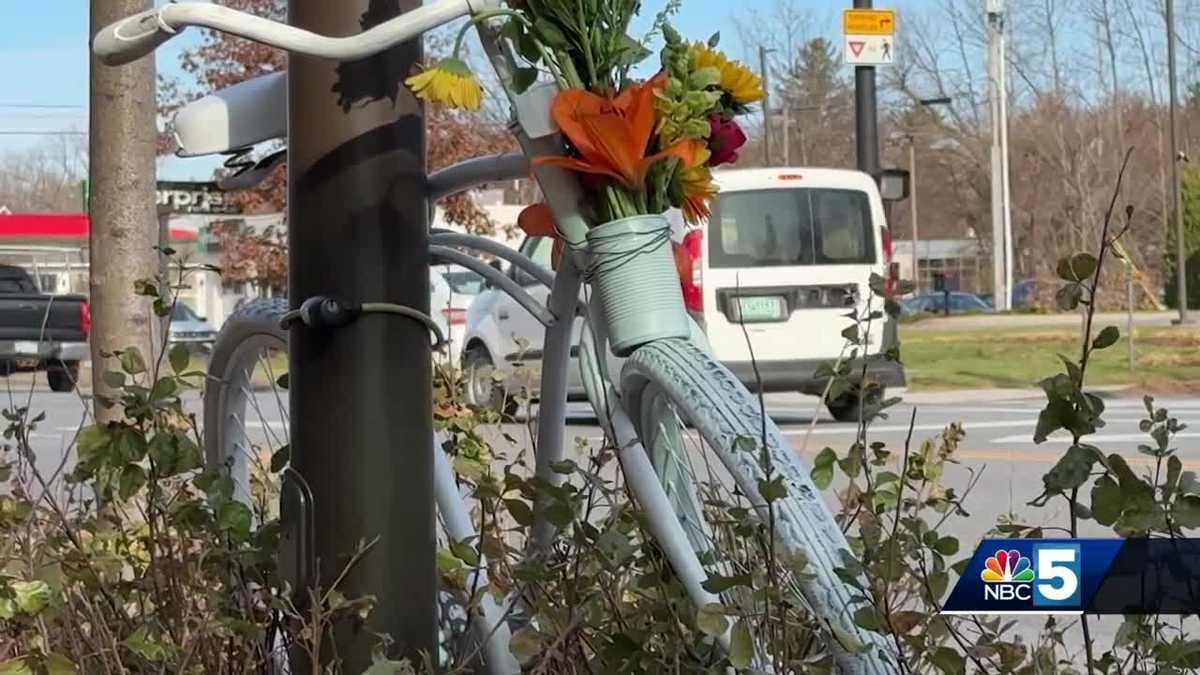 Cyclists gather to honor Sean Hayes and call for road safety improvements