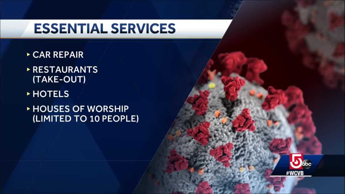 What qualifies as 'essential' services?