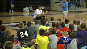 Doug McDermott helps out at Creighton basketball camp - KETV