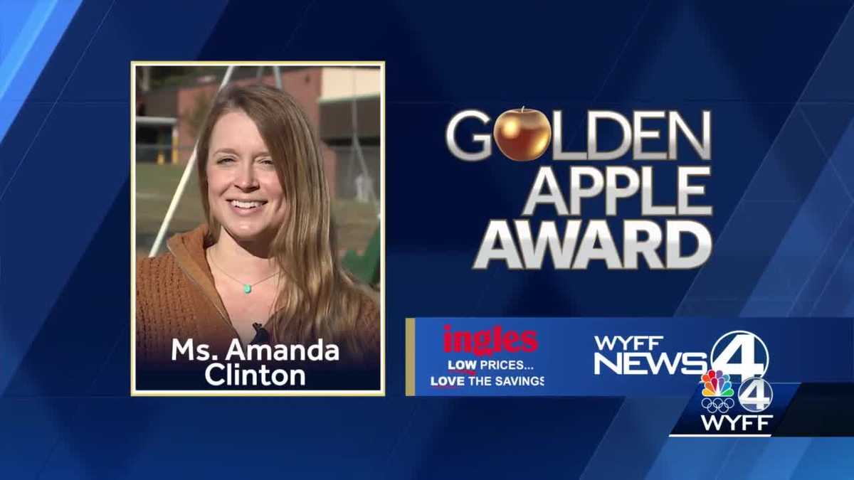Asheville: Amanda Clinton is this week's Golden Apple Winner