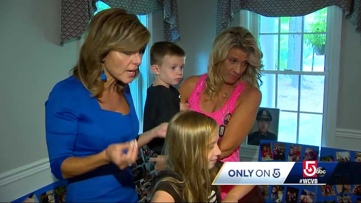 Widow of late Weymouth Sgt. Michael Chesna moved by support from community