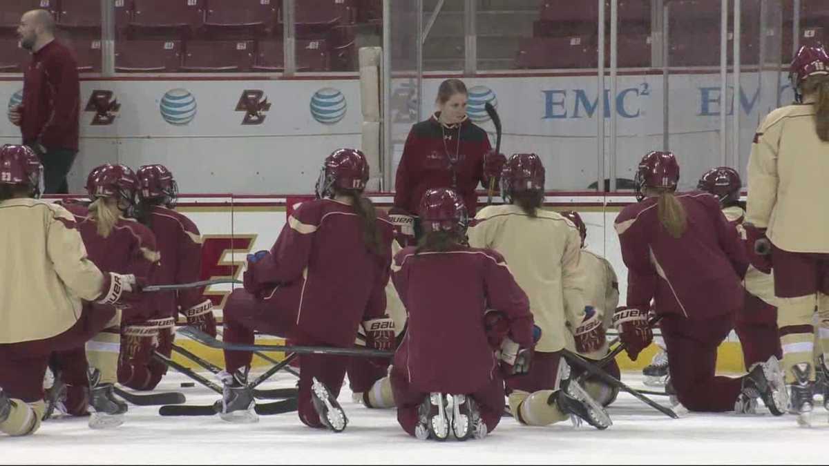 BC Women's Hockey Team on journey to first-ever national championship