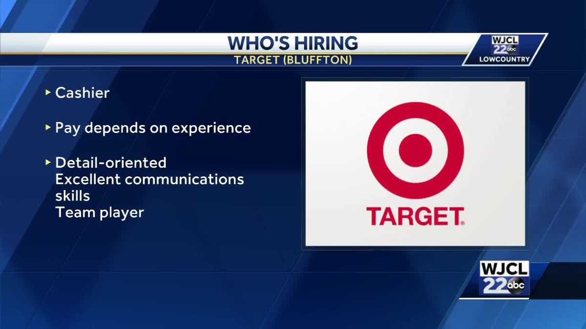 Bluffton's Target needs a cashier... and soon