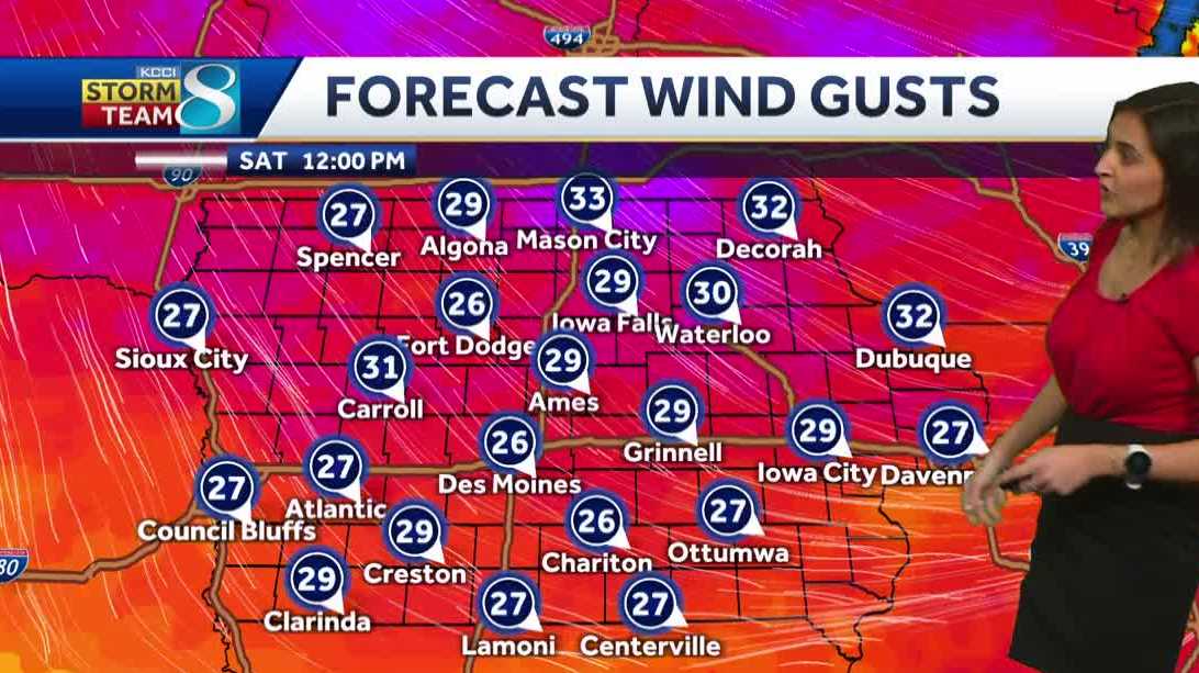 Iowa weather: Colder forecast for Des Moines on St. Patrick's Day