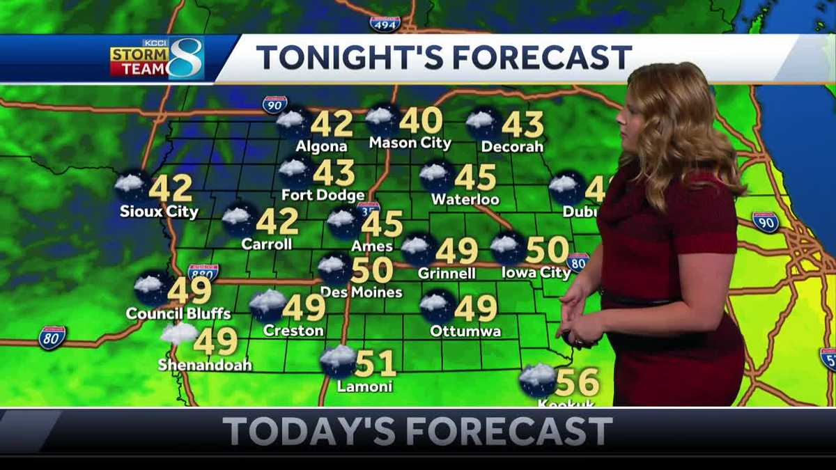 Iowa weather: Cooler temps have it feeling like fall