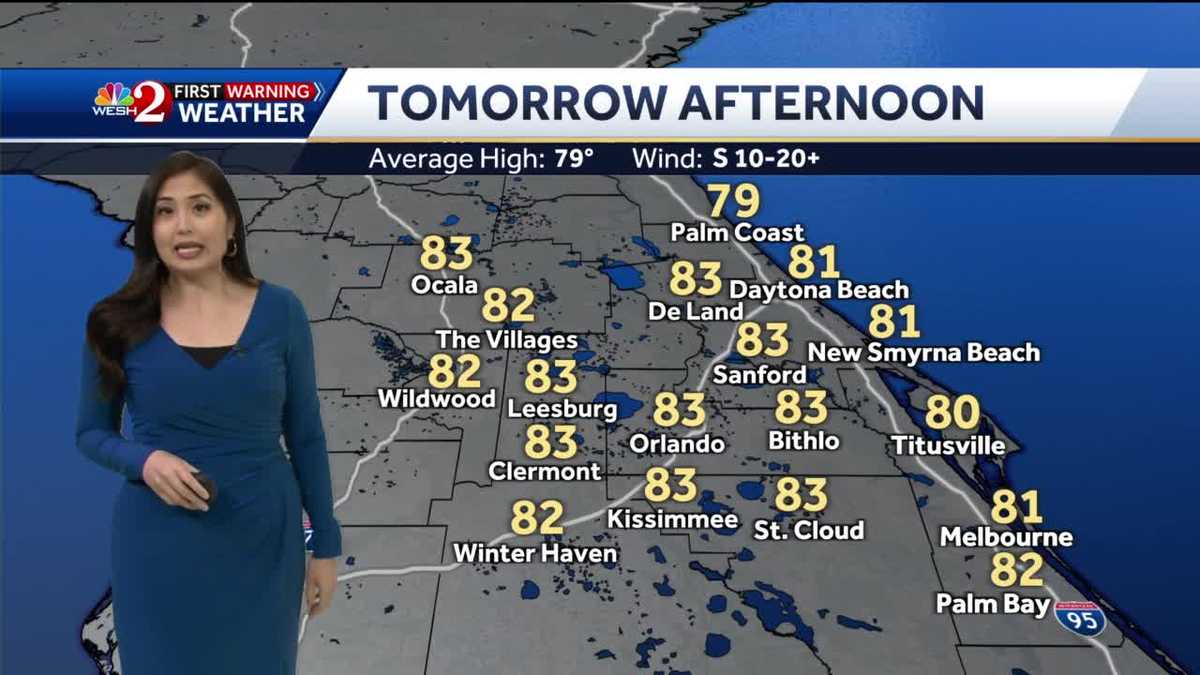 Warm Friday, Rain For Weekend