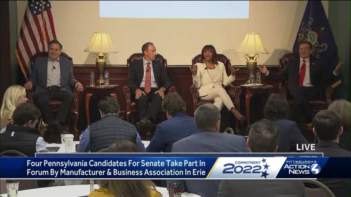US Senate: Republican candidate forum in Erie, Pennsylvania