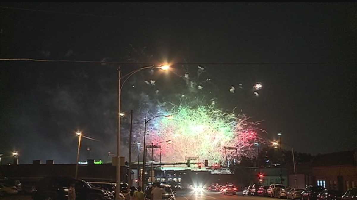 Big fireworks show just hours away