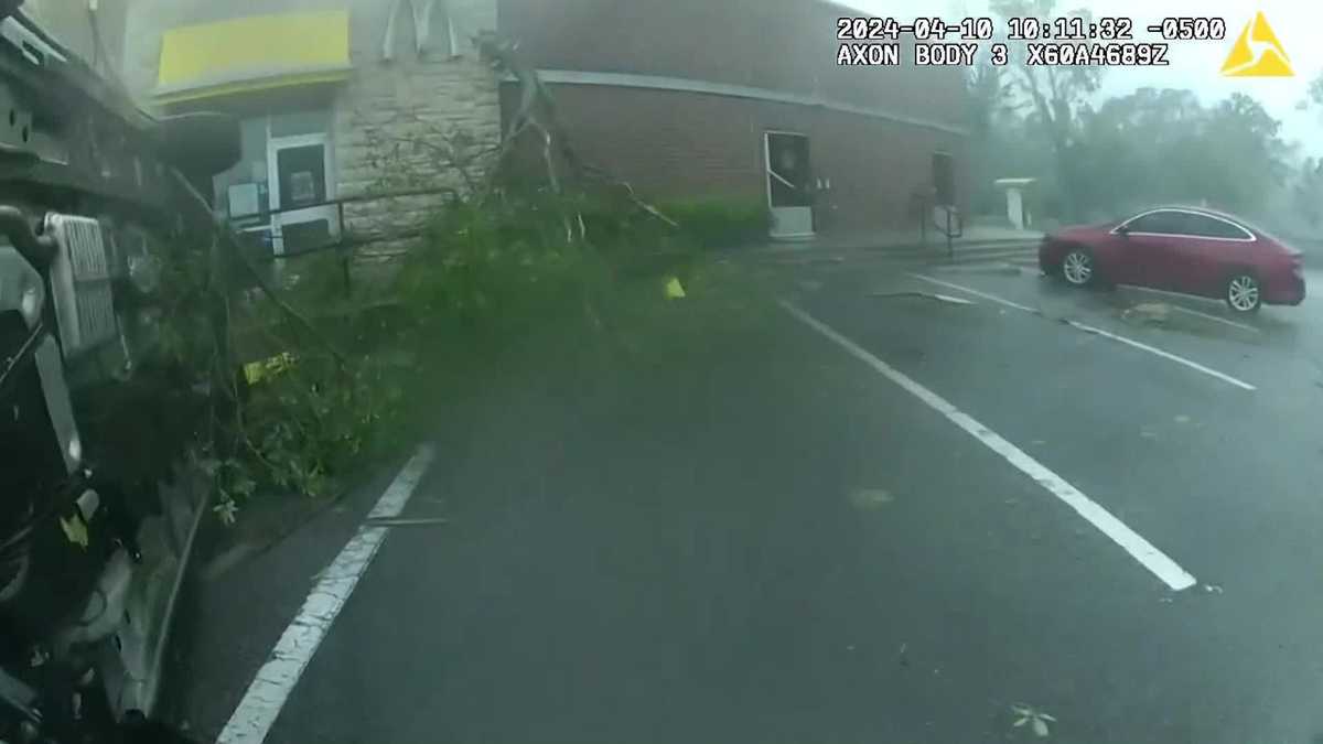 Slidell body camera captures dramatic rescues after tornado