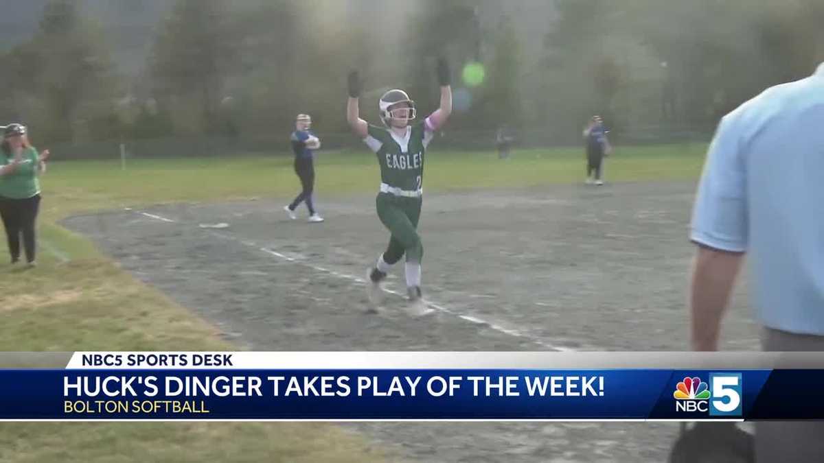 Riley Huck first career home run takes Play of the Week!