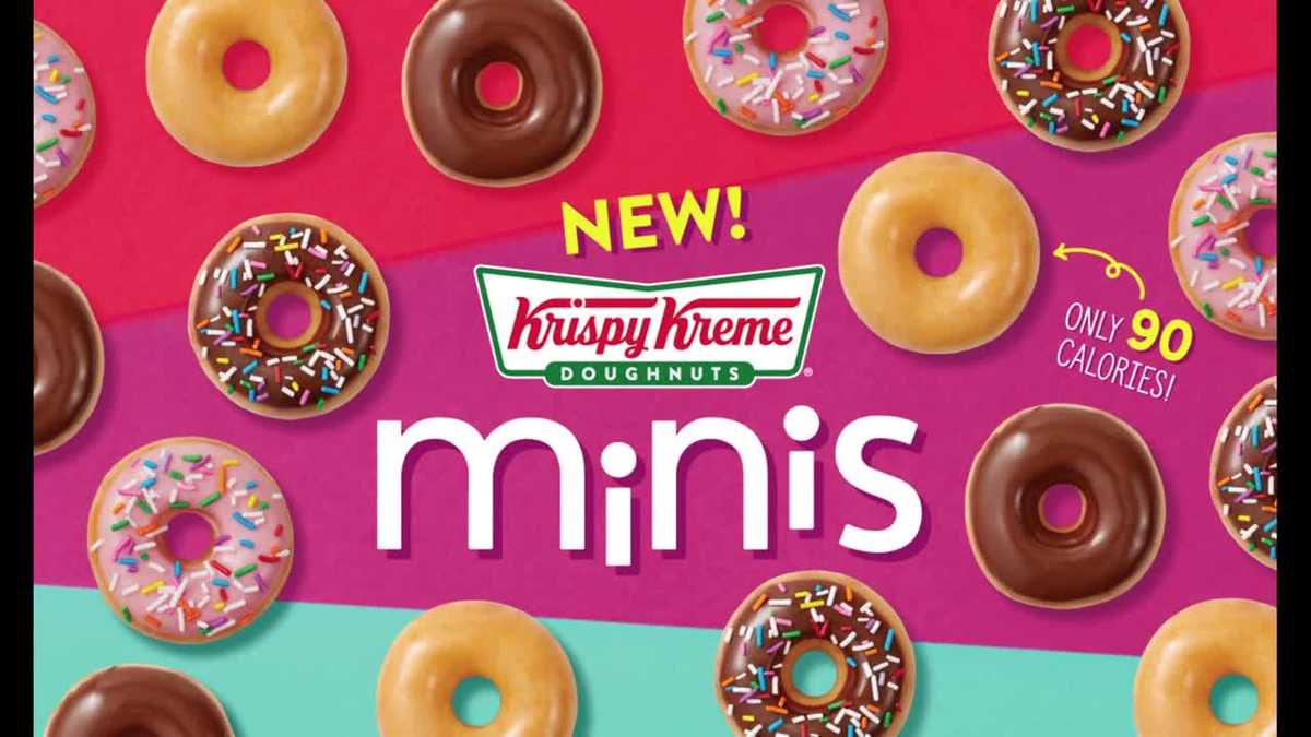 Krispy Kreme offering mini doughnuts for people on diets
