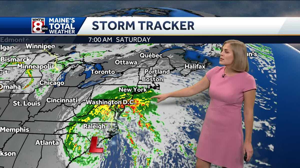 Sunny and mild again today, chance of rain this weekend