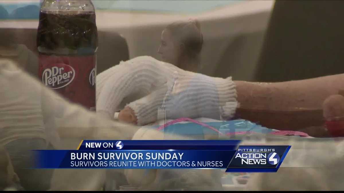 Burn survivors reunite with doctors, nurses
