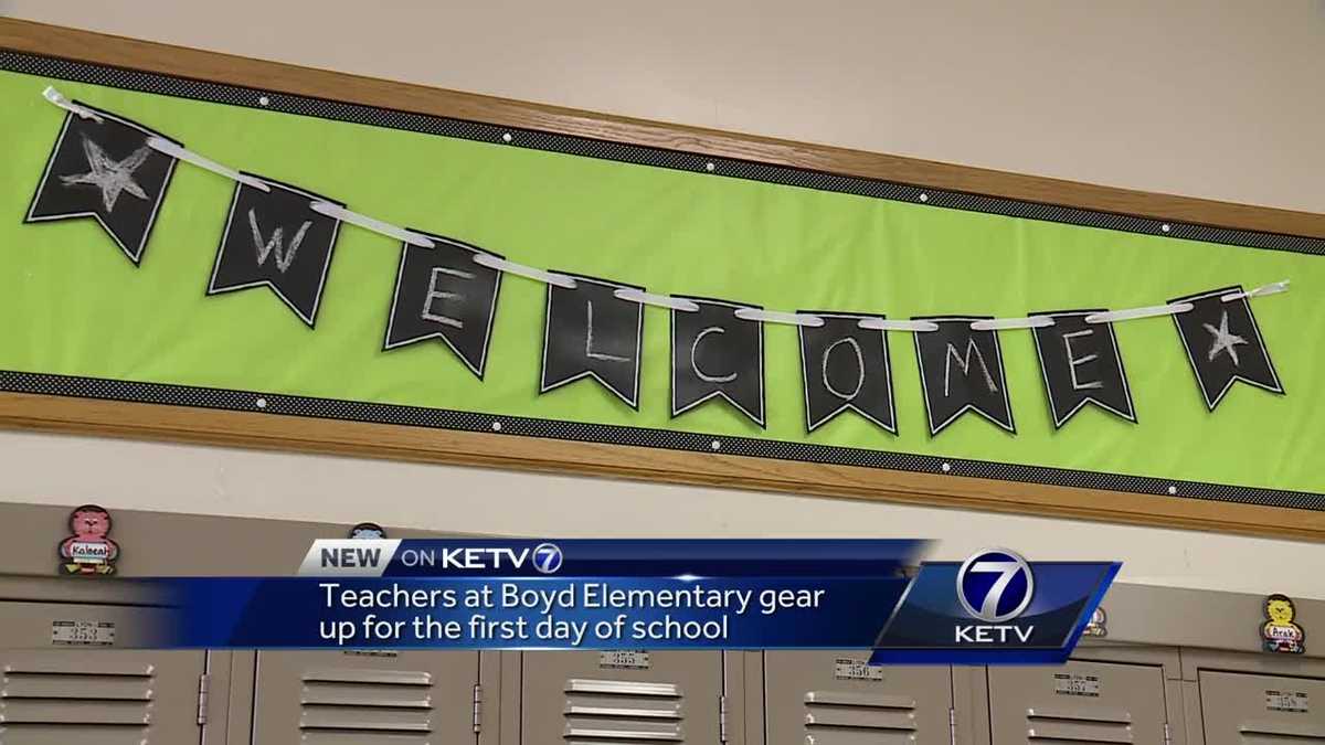 Teachers at Boyd Elementary gear up for first day of school