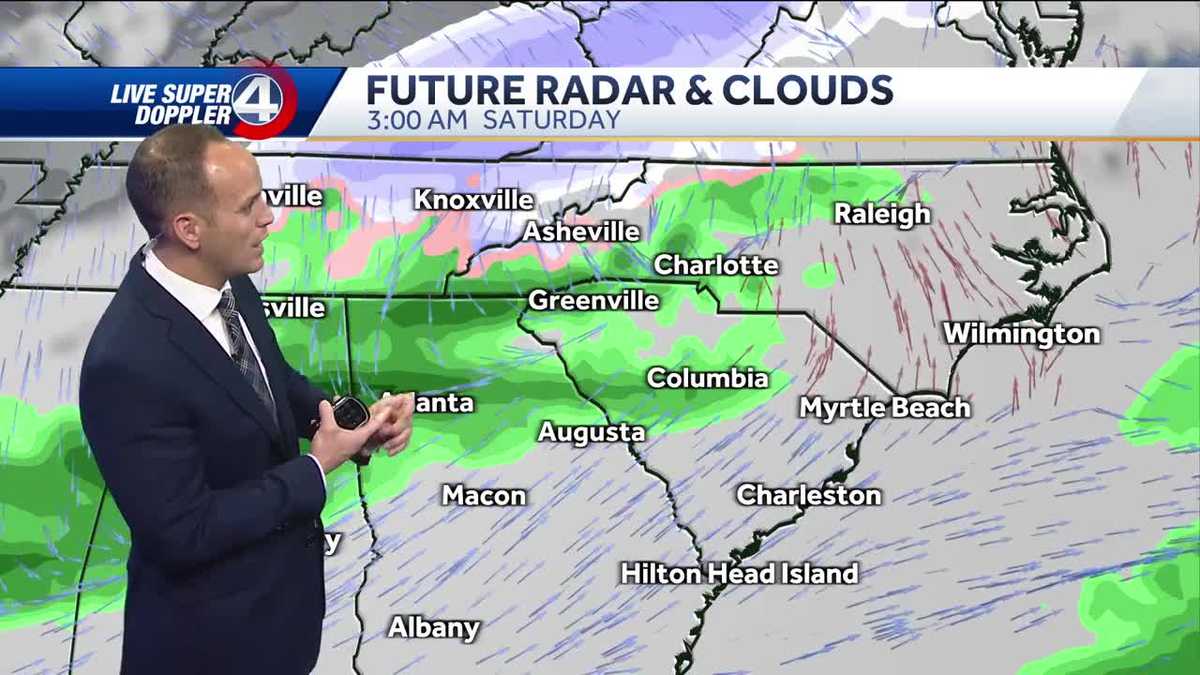 South Carolina forecast: Warm up ahead