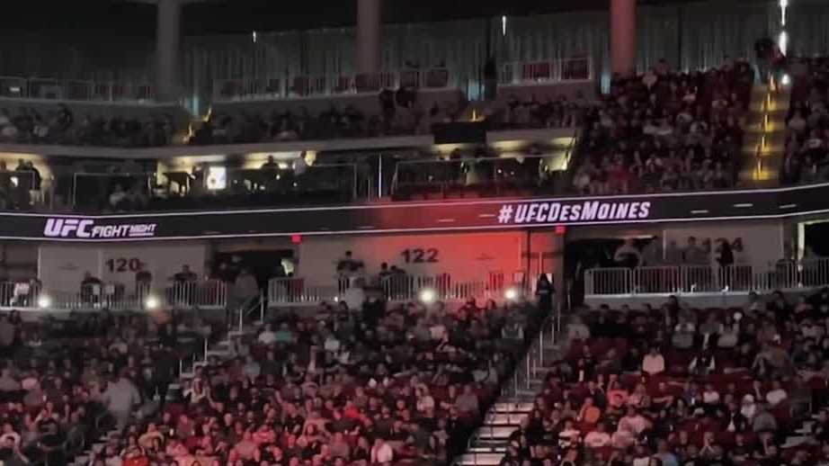 UFC event in Des Moines excites fans with local talent and dramatic ...