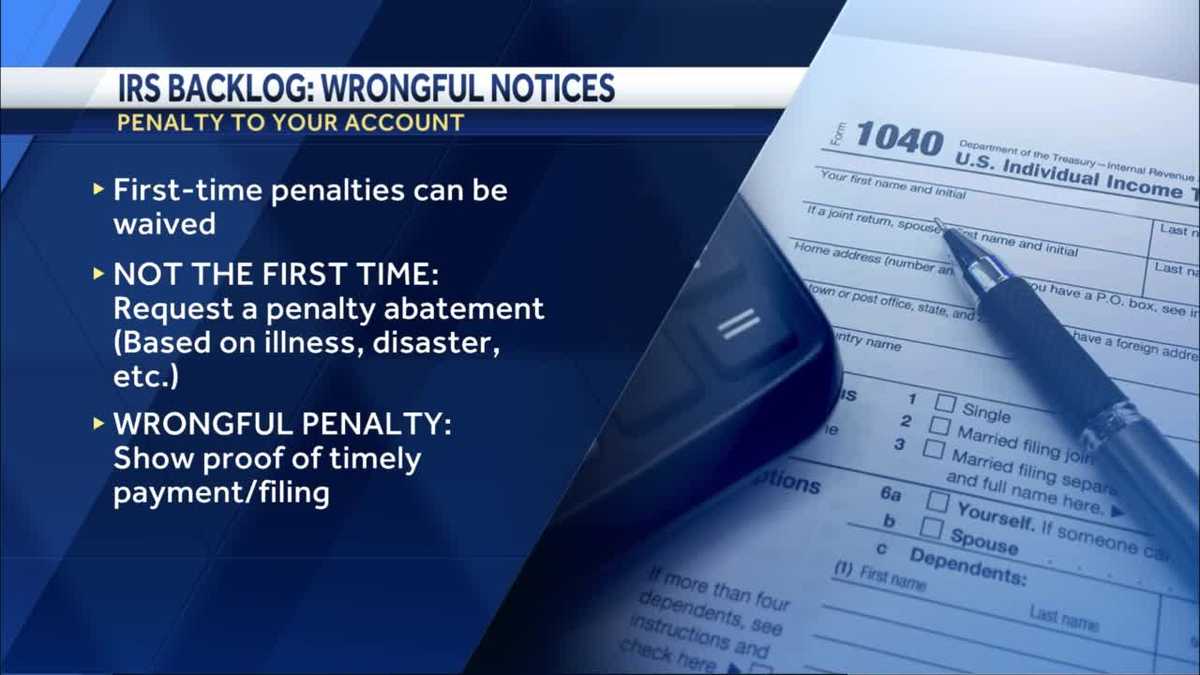 Some Louisiana taxpayers getting wrongful notices due to IRS backlog