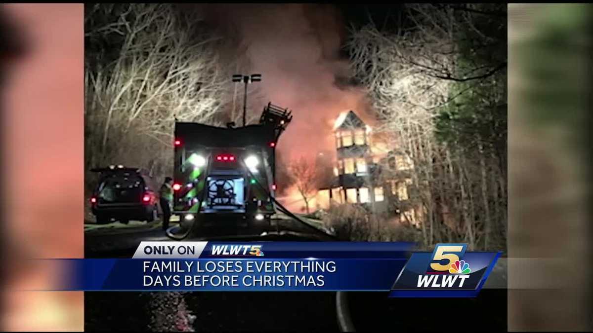 Family loses home in fire days before Christmas