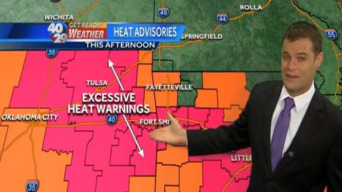 Summer scorcher setting up for Friday and the weekend