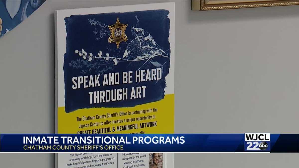 Chatham Co. Sheriff's office renovates lobby with inmate artwork
