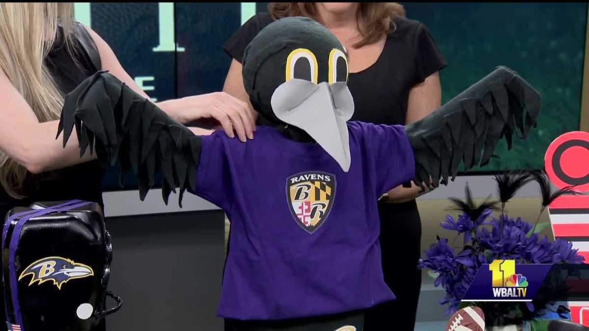Craft expert Gina Tepper shows off Ravens themed projects
