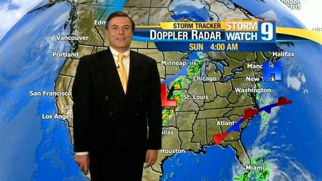 Sunday morning weather