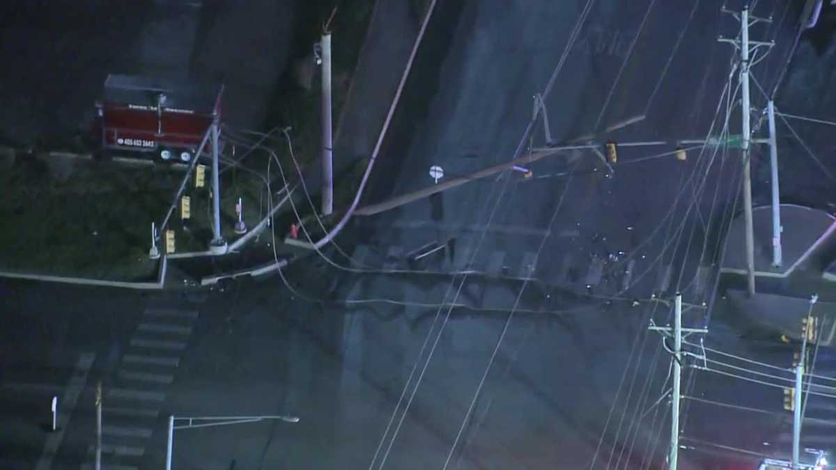 Oklahoma City sees downed power lines causing outages, closures