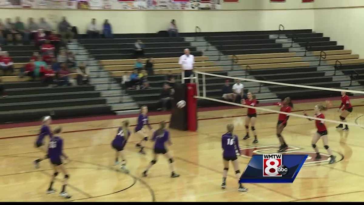 Volleyball state tournament starts play