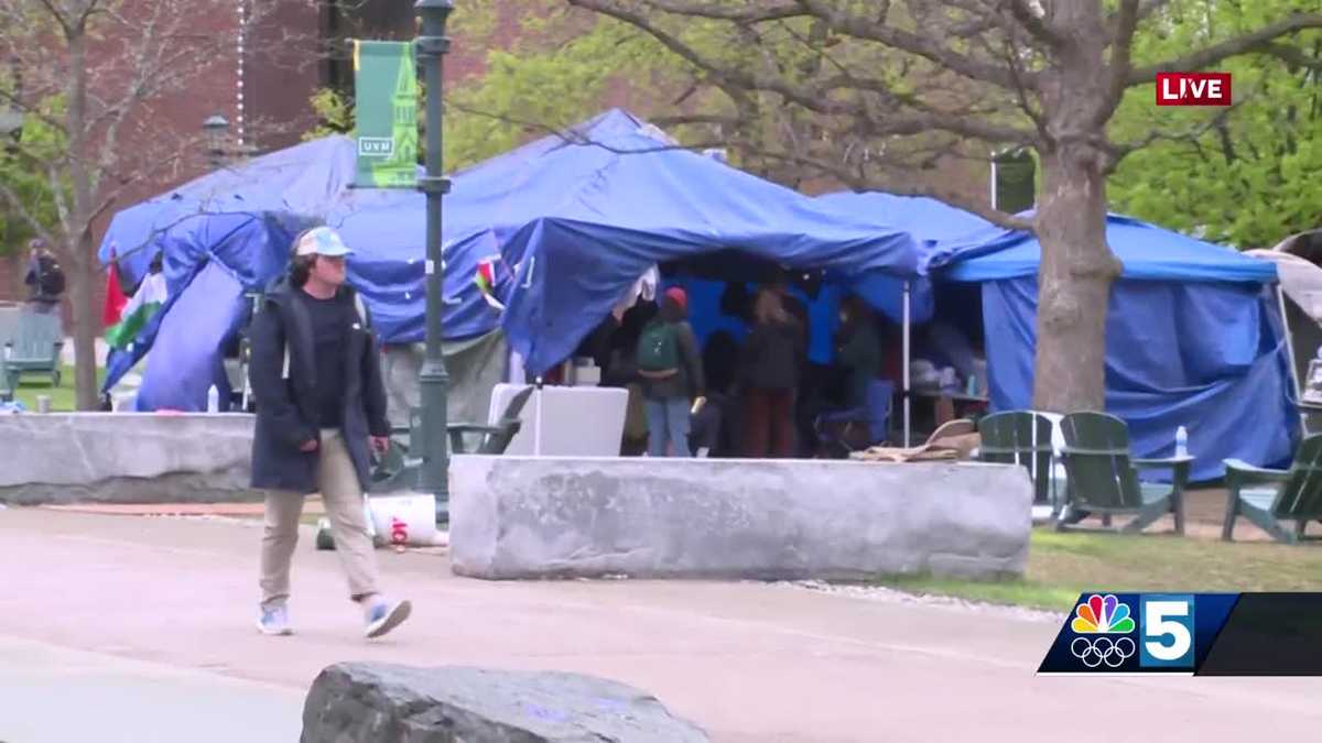 University of Vermont student protestors dismantle pro-Palestine encampment