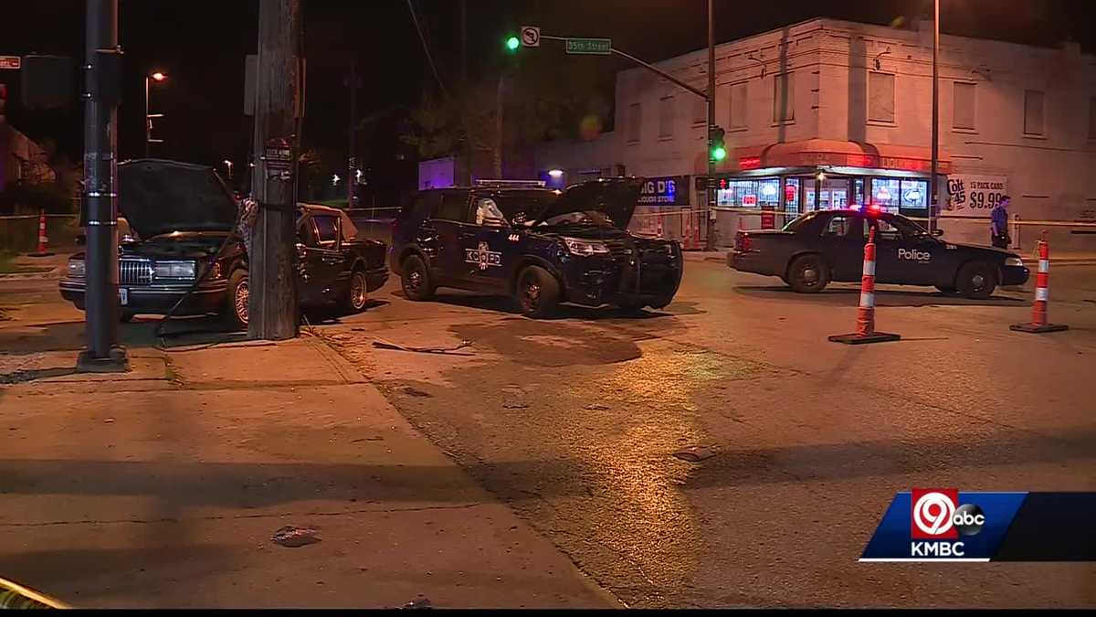 KC police officer, 3 others injured in crash Friday night