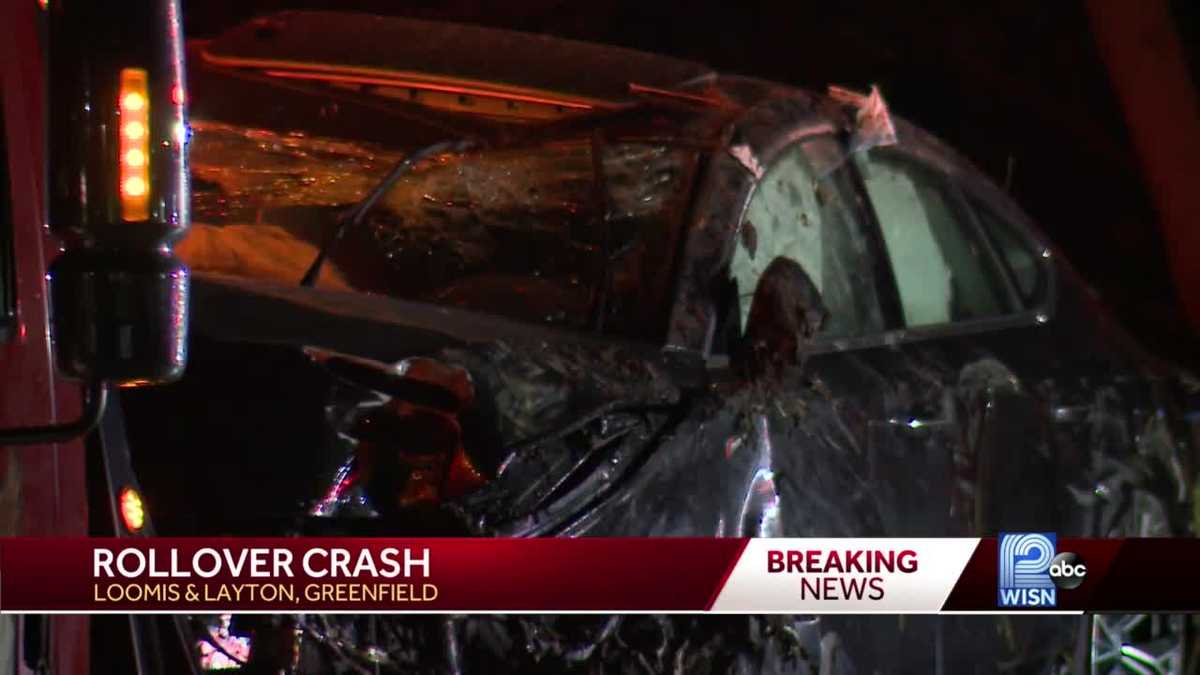 2 hurt in rollover crash, driver arrested
