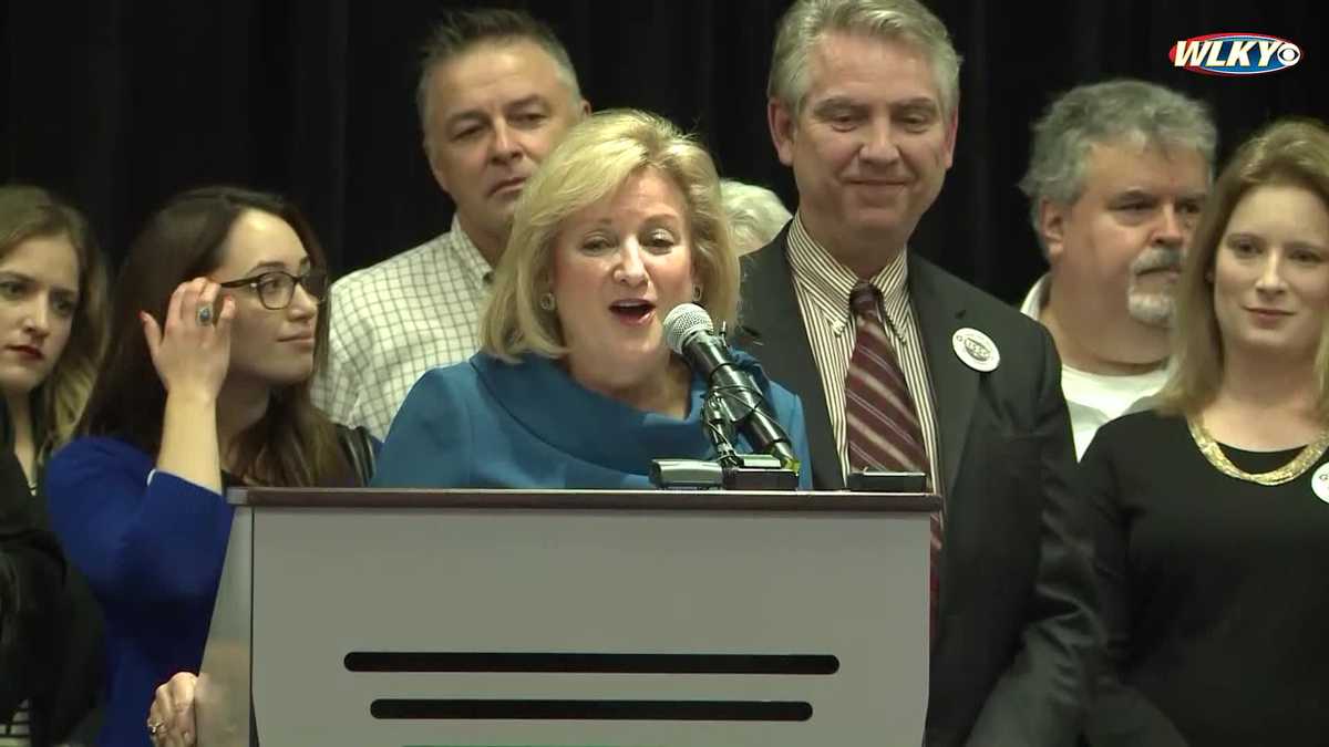 Vickie Yates Glisson concession speech