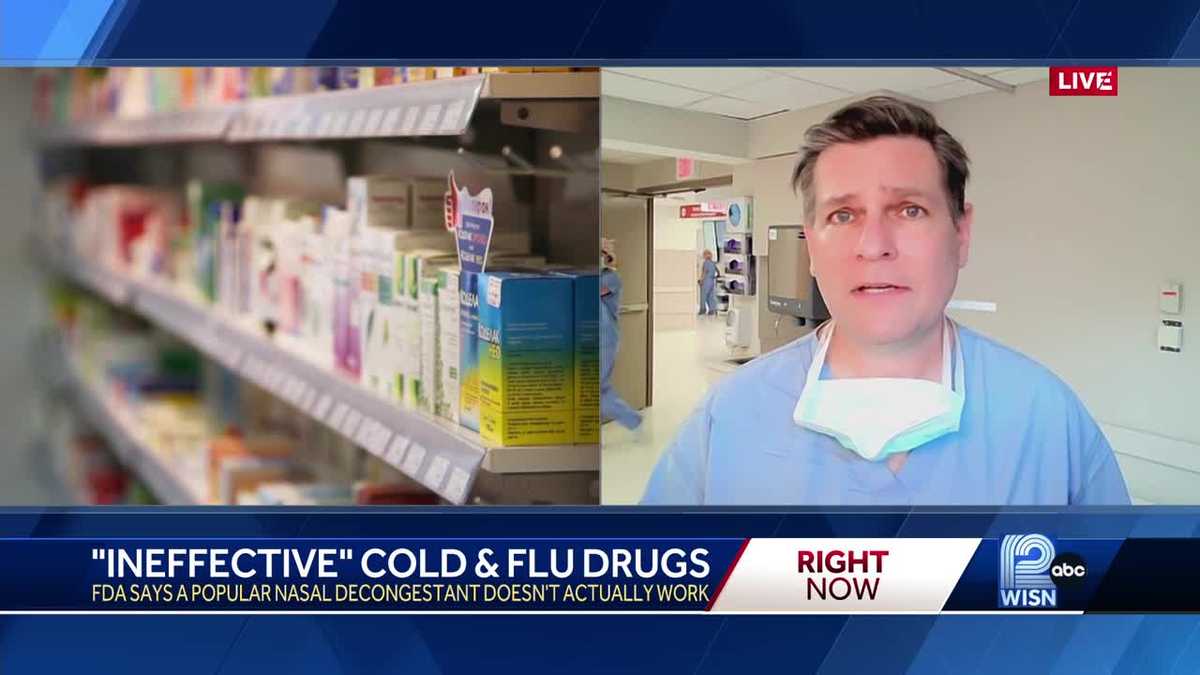 Some popular cold, flu drugs may be ineffective