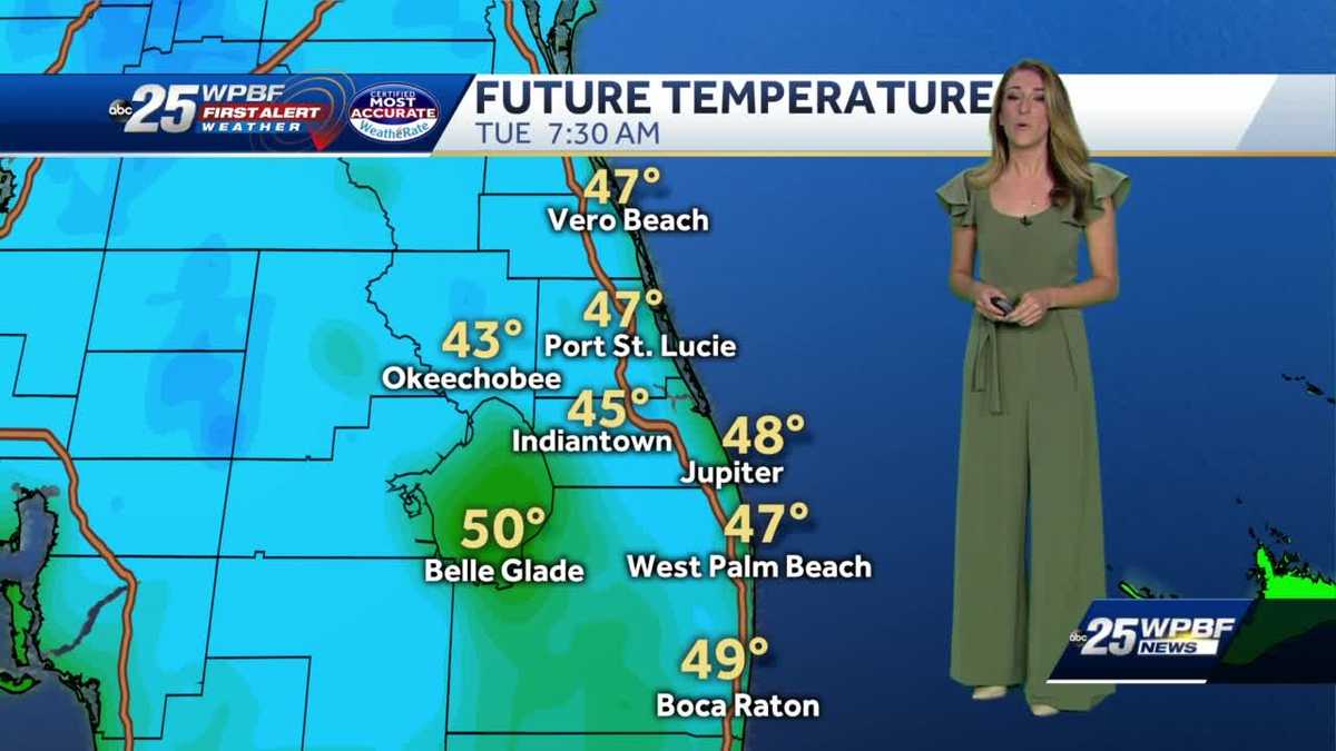 South Florida cold snap