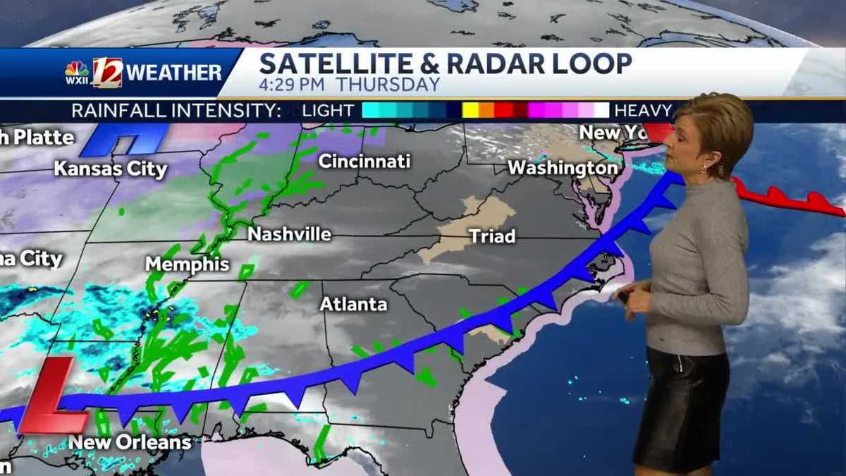 WATCH: Cold winter air returns, wintry mix chance
