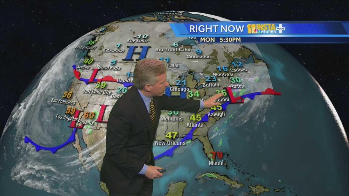 Icy storm possible Tuesday night into Wednesday