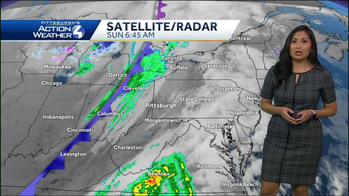 Windy, Cold Sunday with Rain Showers