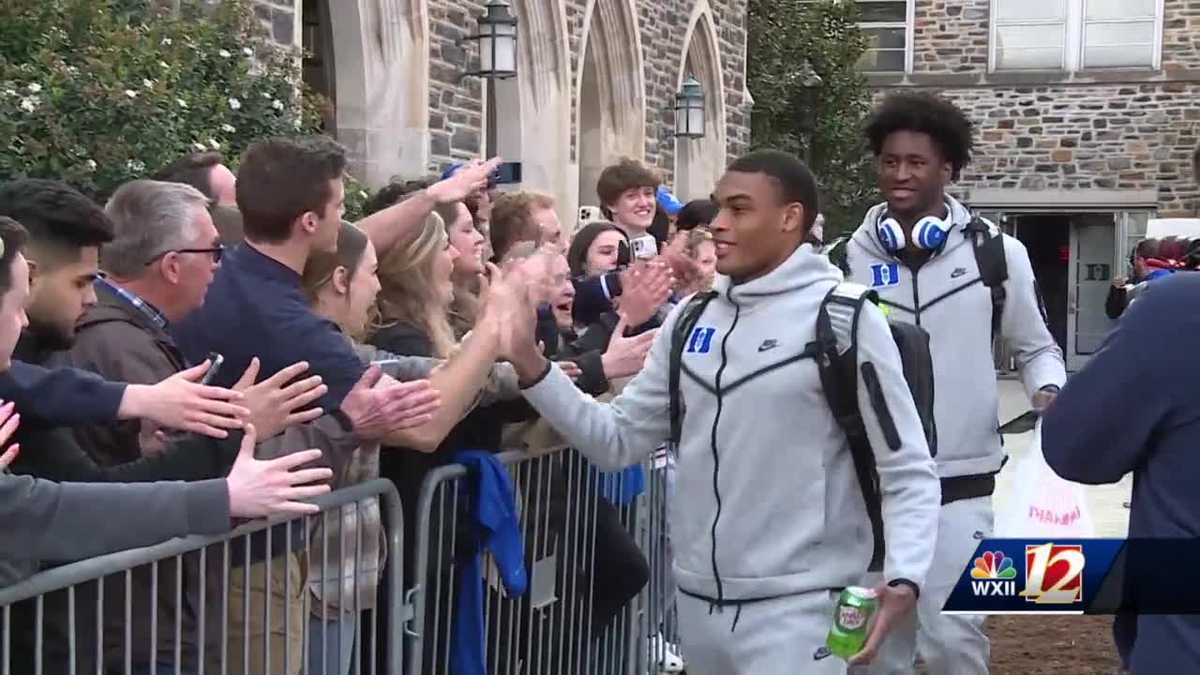 Duke Blue Devils get big send-off to the final four
