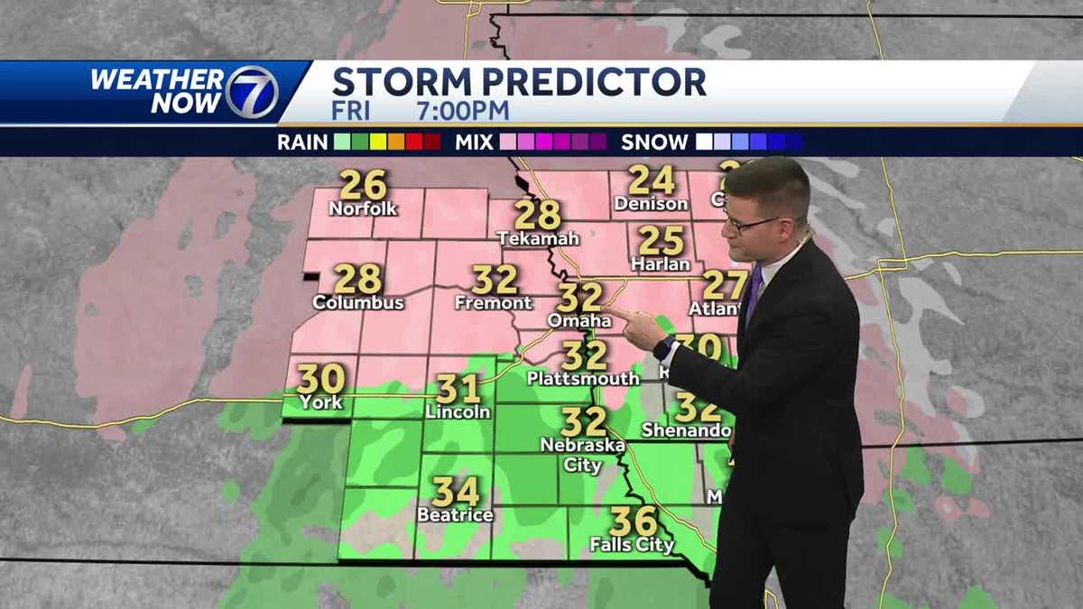 Omaha morning weather forecast for Thursday, December 12