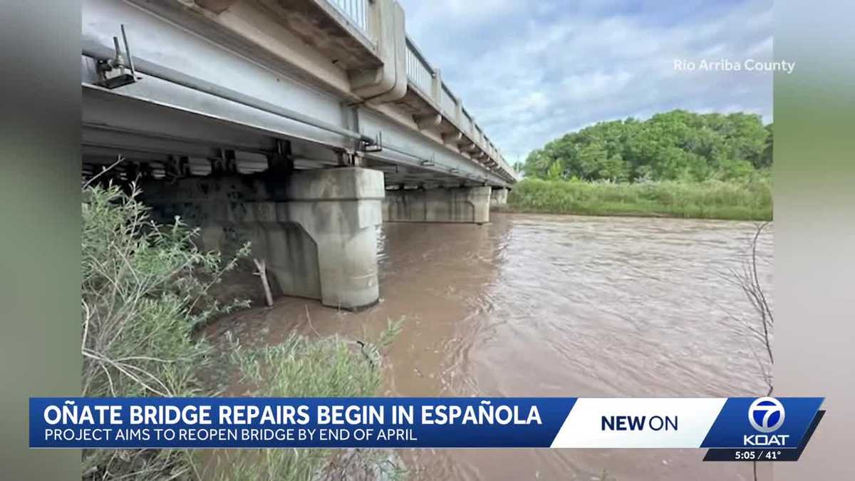 Work set to begin on Oñate bridge in Española
