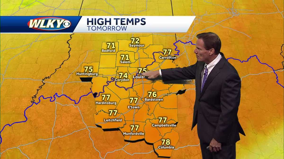 Rain moving out, nice weather returns Friday