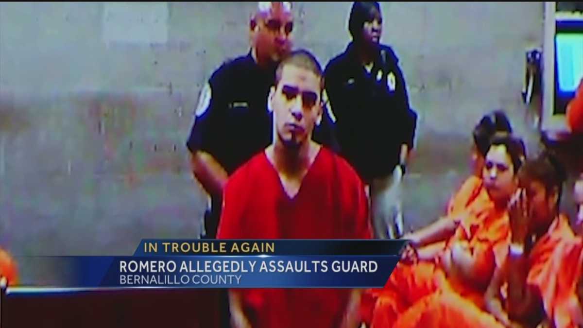 Andrew Romero Allegedly Assaults Jail Guard