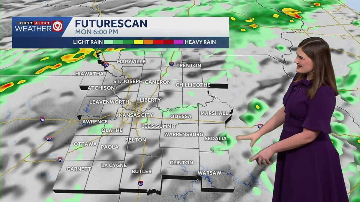 Summer-like today, then cooling down with rain chances
