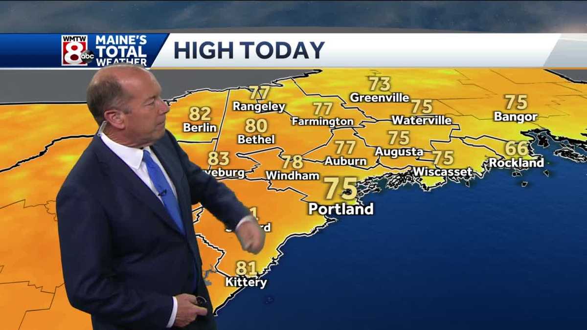 One more dry day before rain arrives late tonight