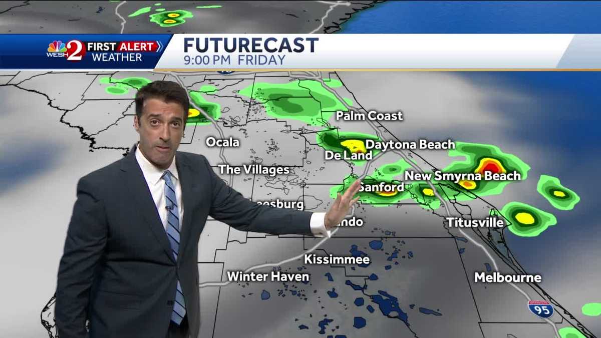 Holiday weekend storm coverage but not lasting all day