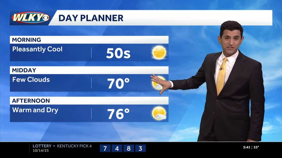 Pleasant weather through Friday, eyeing weekend storms