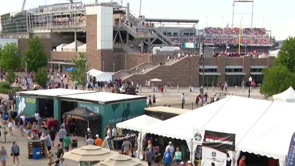 Omaha College World Series diamond anniversary