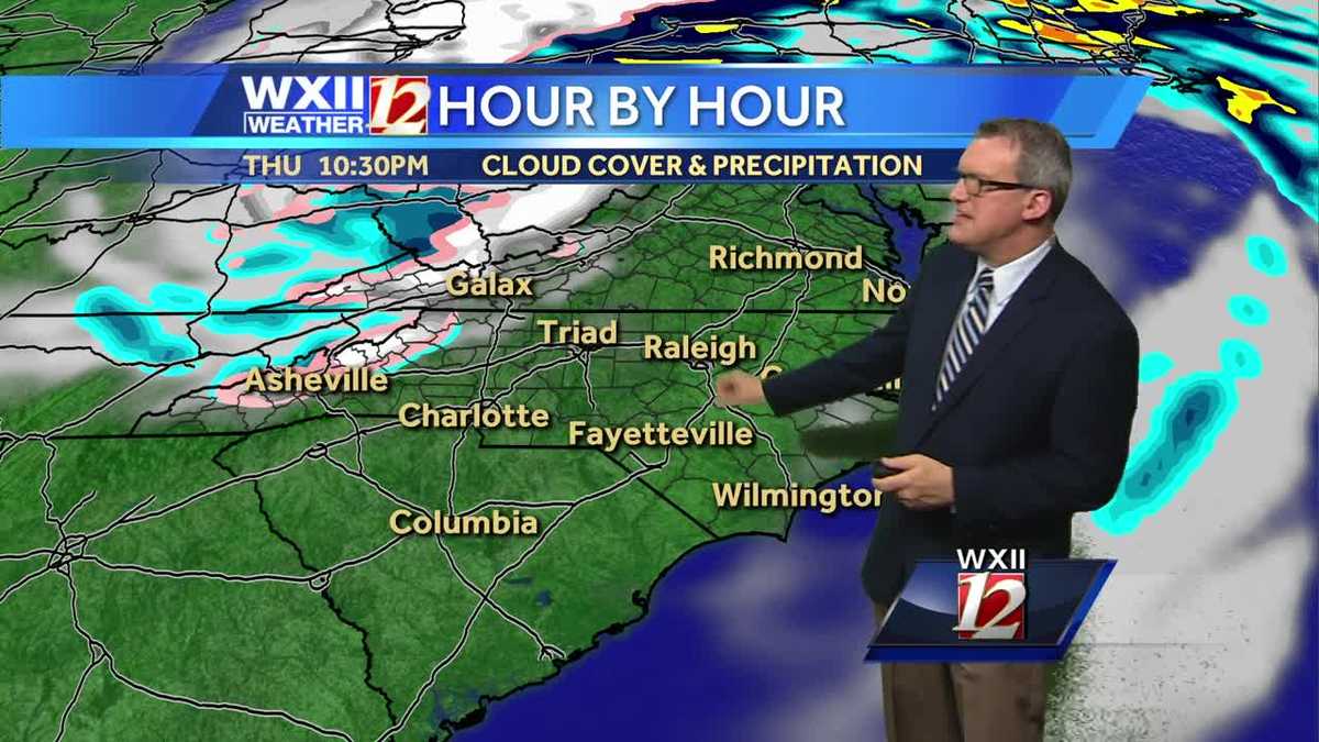 WATCH: Quick Warmup Until Cold Front Rolls Through