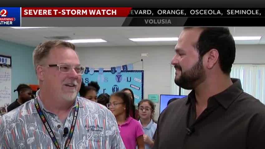 WESH 2 Anchor Jesse Pagan surprises former teacher for Teacher ...