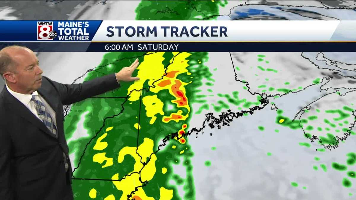 Another soaking rain arrives later today and lasts into the weekend.